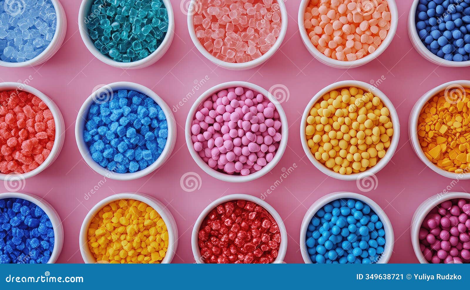 Masterbatch Granules and Hot-Cut Pellets in Plastic Lab Dish Stock ...