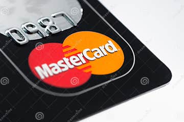 Mastercard Credit Card editorial photography. Image of debit - 19100982