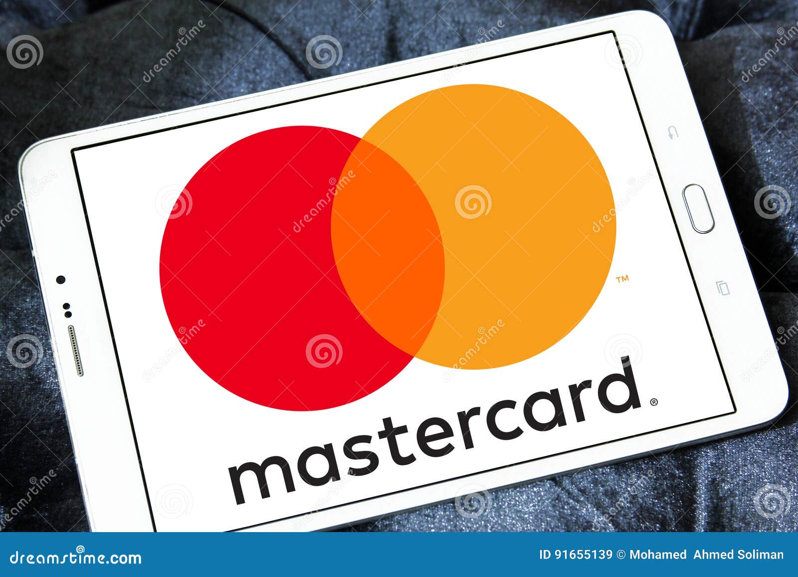 Mastercard logo editorial stock image. Image of method - 91655139