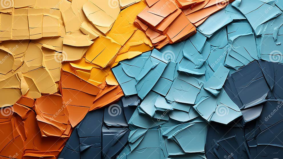 Mastering Impasto: Bold Textured Patterns with a Palette Knife Stock ... Mastering Impasto: Bold Textured Patterns with a Palette Knife Stock ...