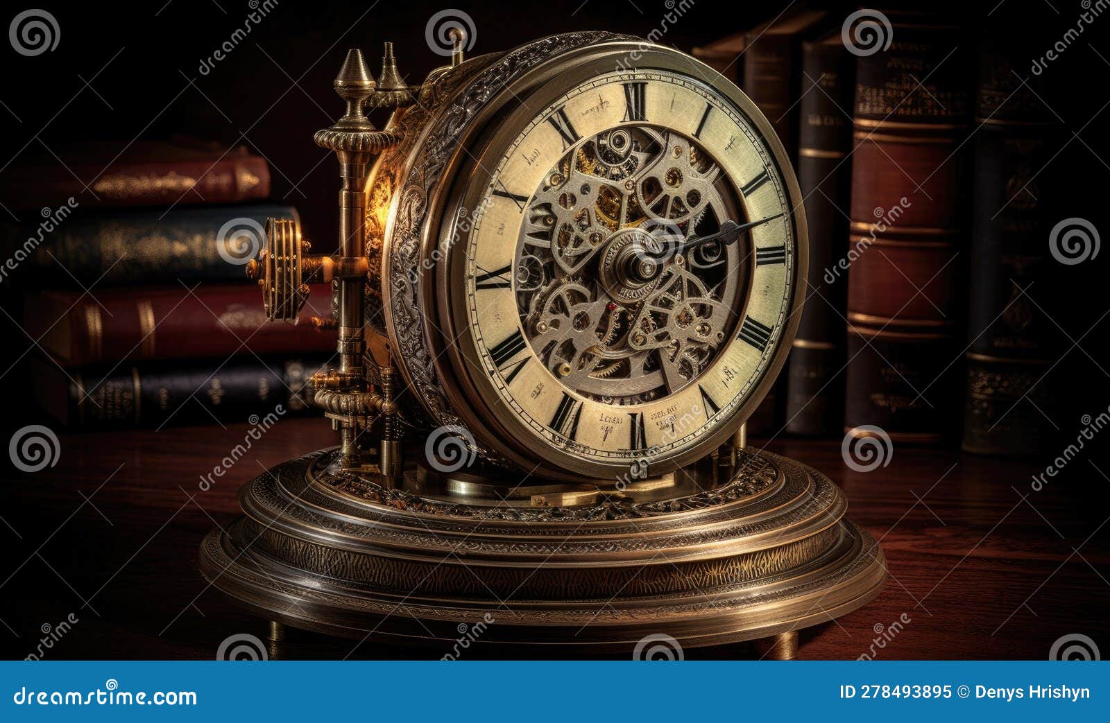 Masterpiece of Precision Highly Detailed Mechanical Clock Showcases ...