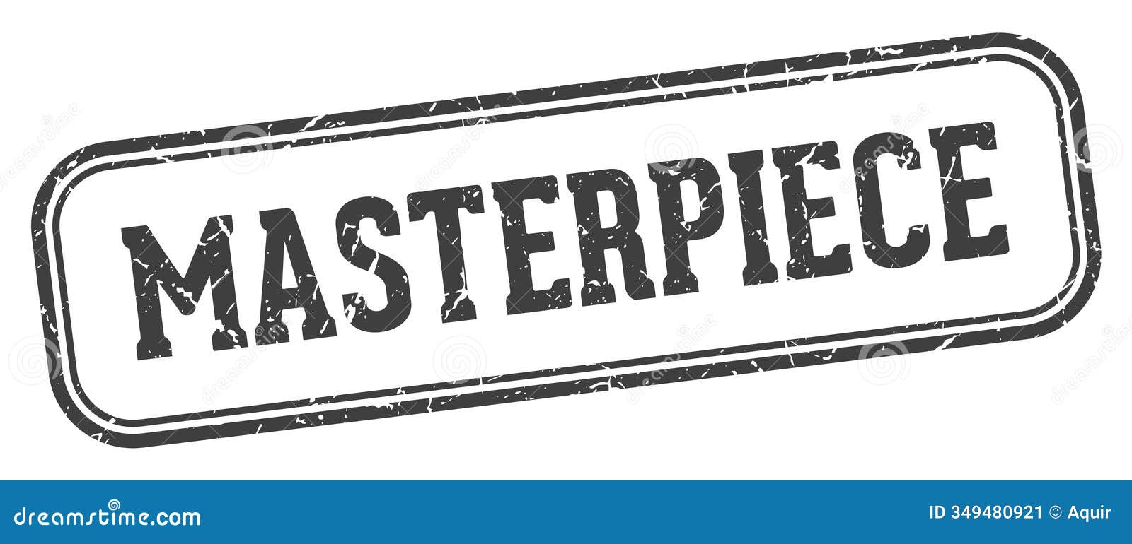 Masterpiece Stamp. Masterpiece Label On Transparent Background. Round ...