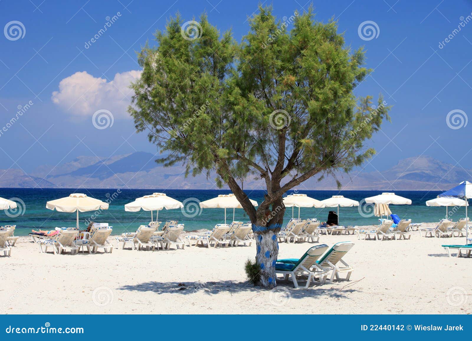 Mastichari Beach on Kos Island Stock Photo - Image of beaches, beach ...