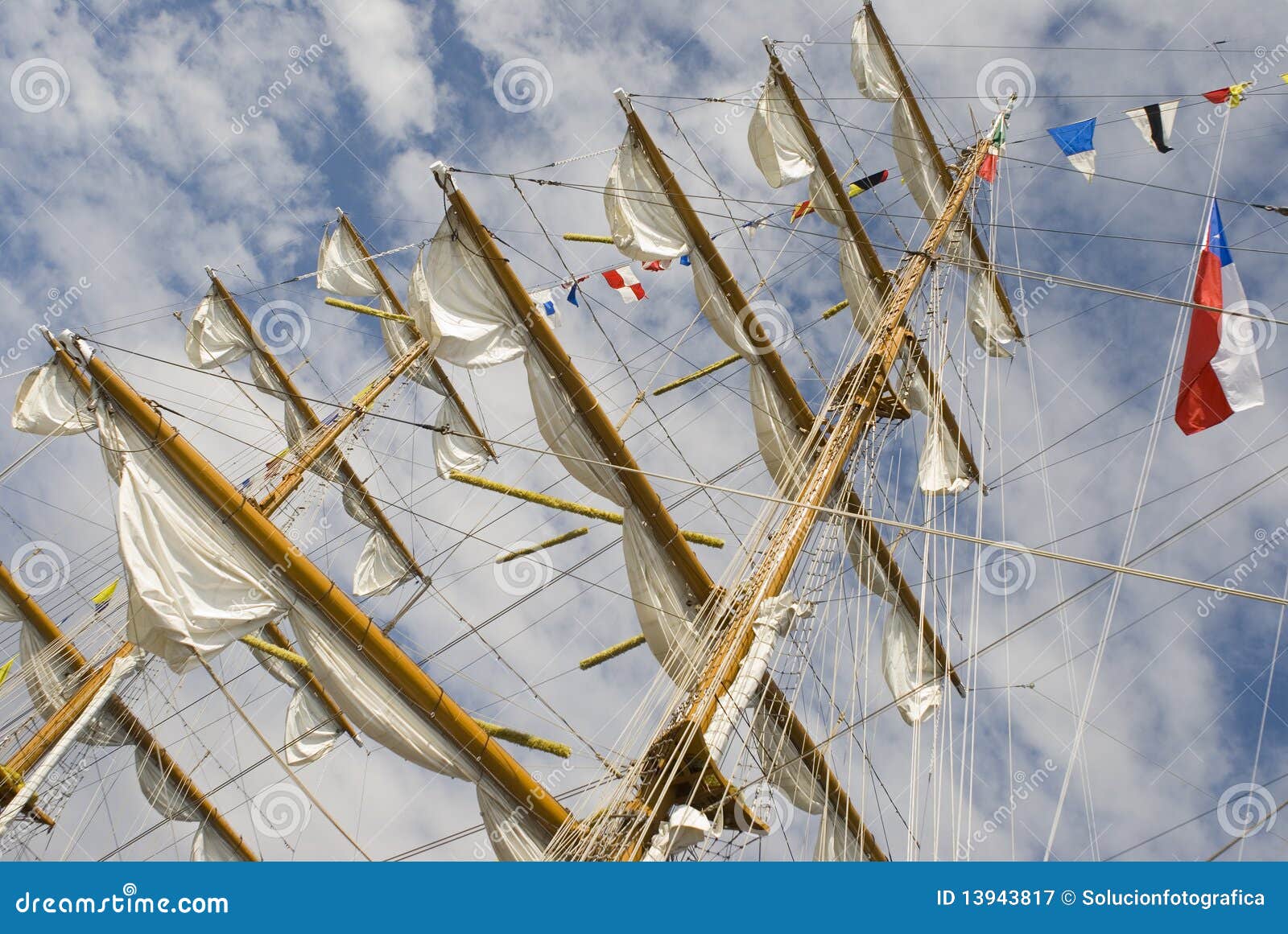 Masts stock image. Image of voyage, ocean, navigation - 13943817