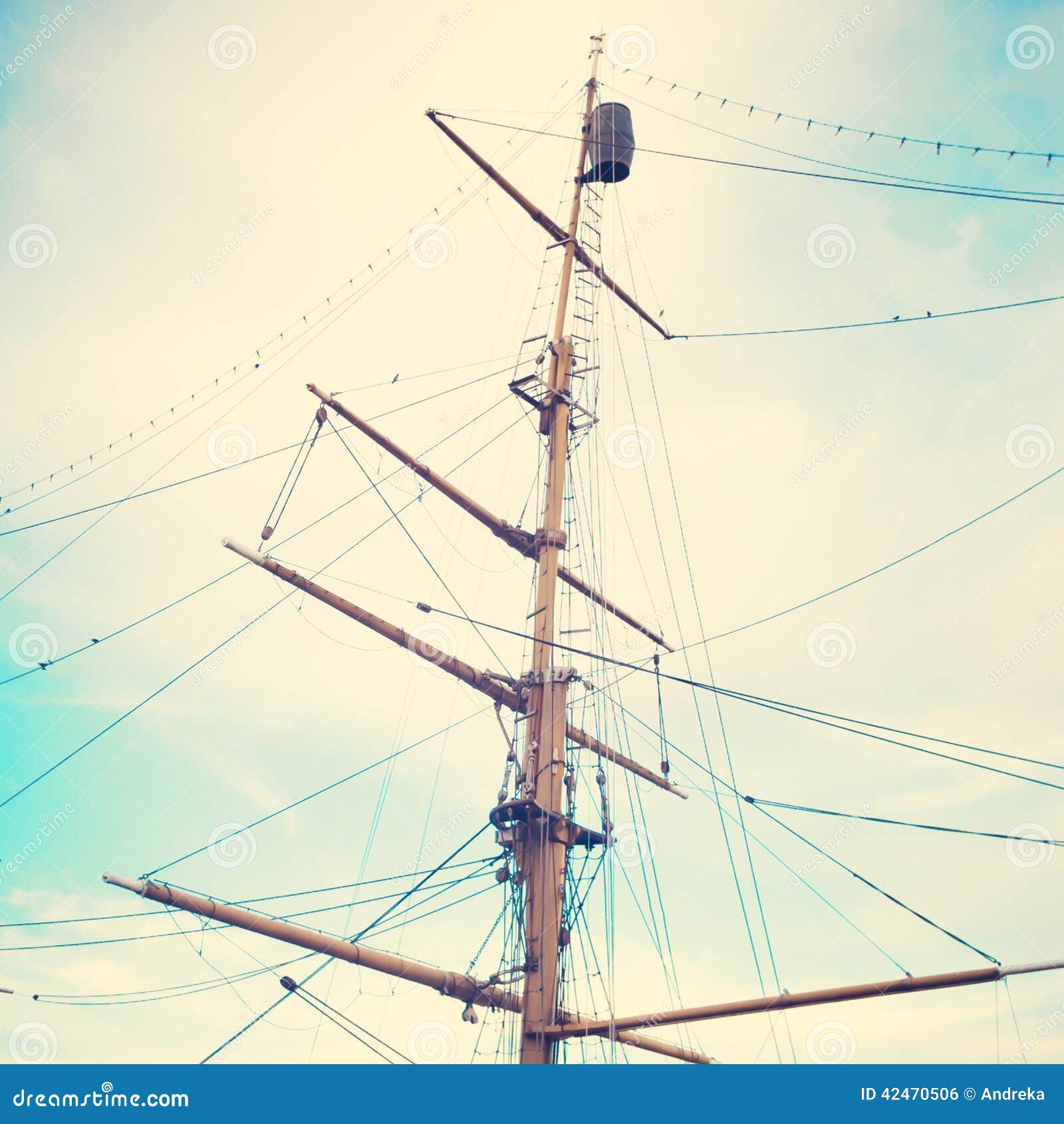Masts stock photo. Image of poster, brazil, cloud, fashion - 42470506