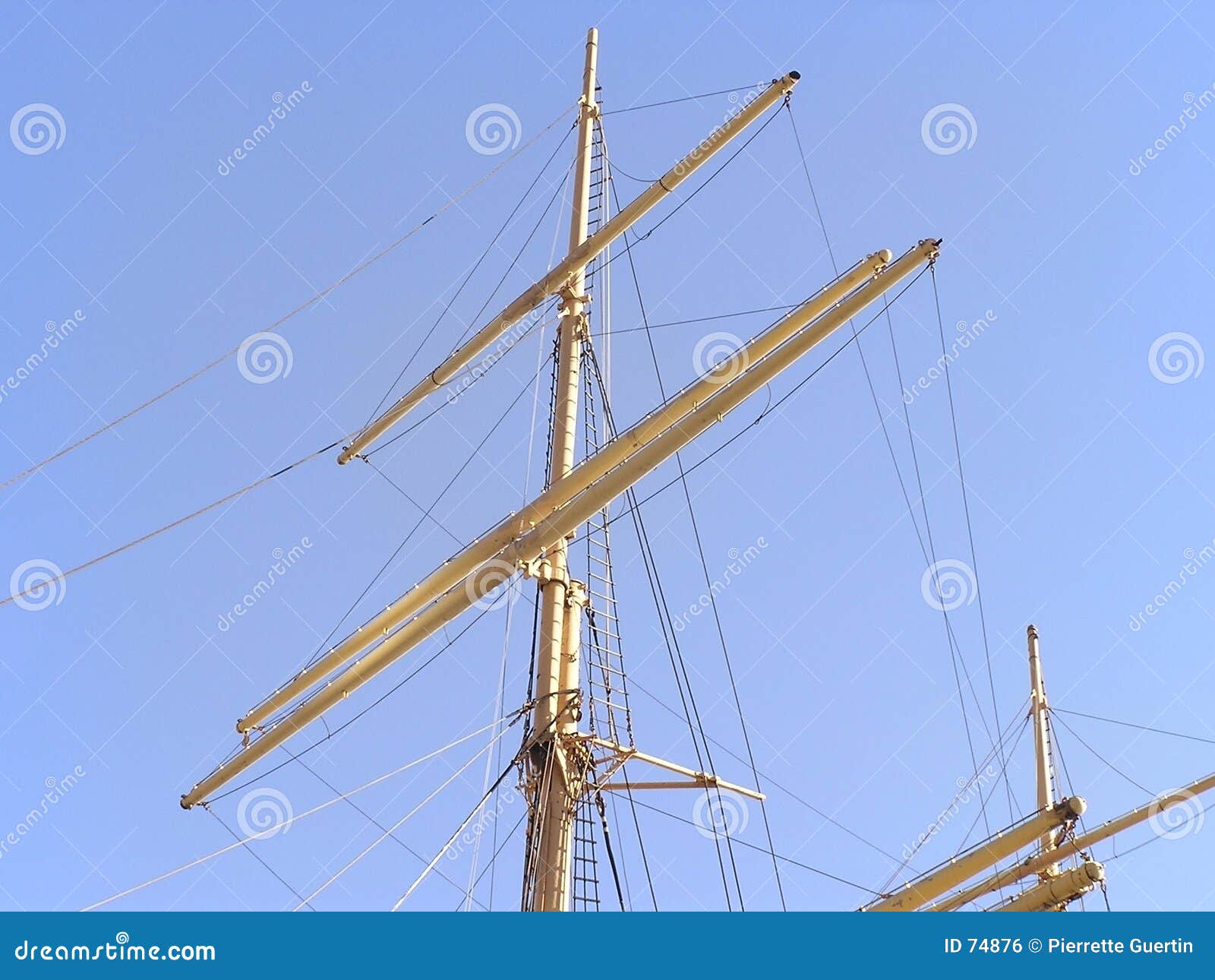 Masts of old ships stock photo. Image of sailing, ships - 74876