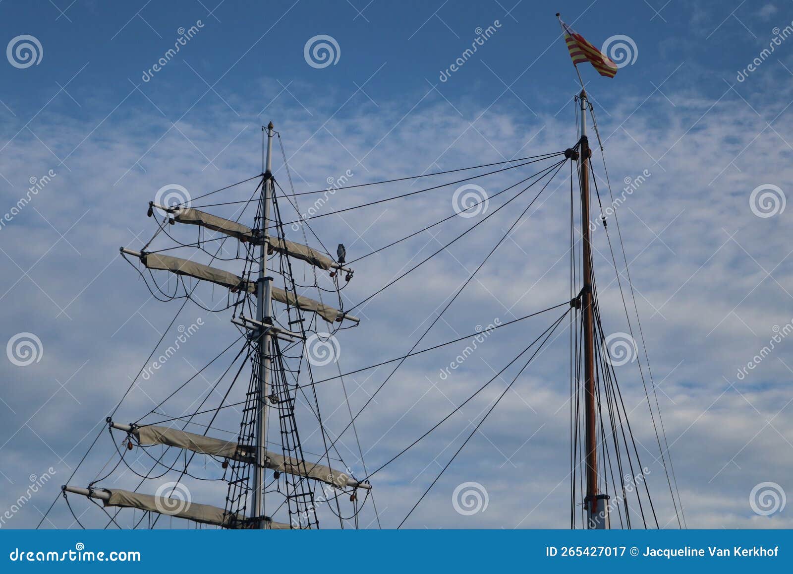 Masts and rigging stock image. Image of sailing, masts - 265427017