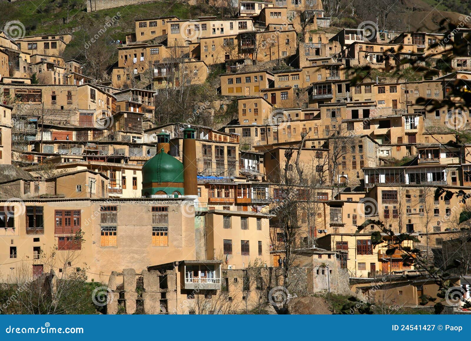 Masuleh village stock image. Image of home, eastern, house - 24541427