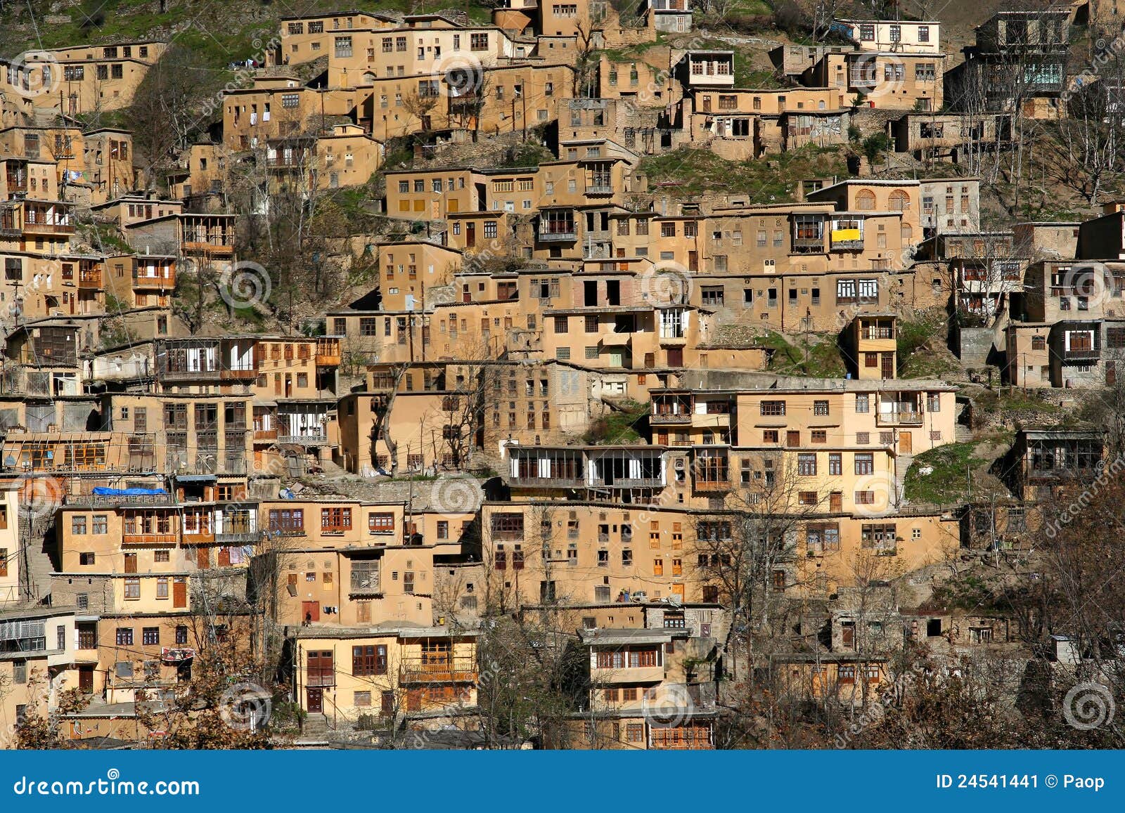 Masuleh village stock image. Image of huts, famous, arabic - 24541441