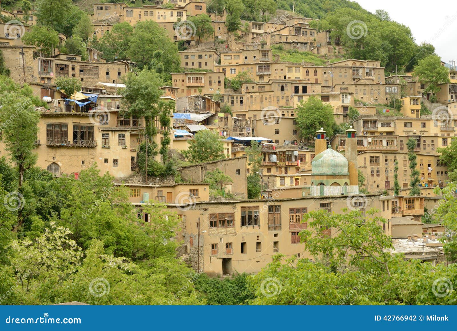 Masuleh village stock photo. Image of life, nature, east - 42766942