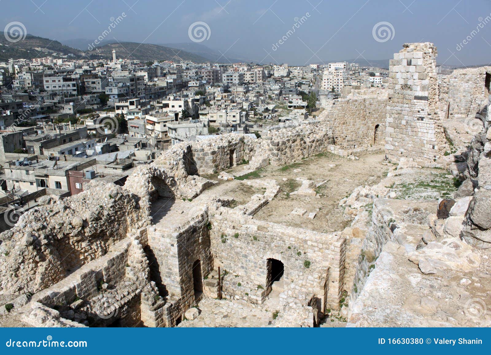 Masyaf stock photo. Image of castle, exterior, archaeology - 16630380
