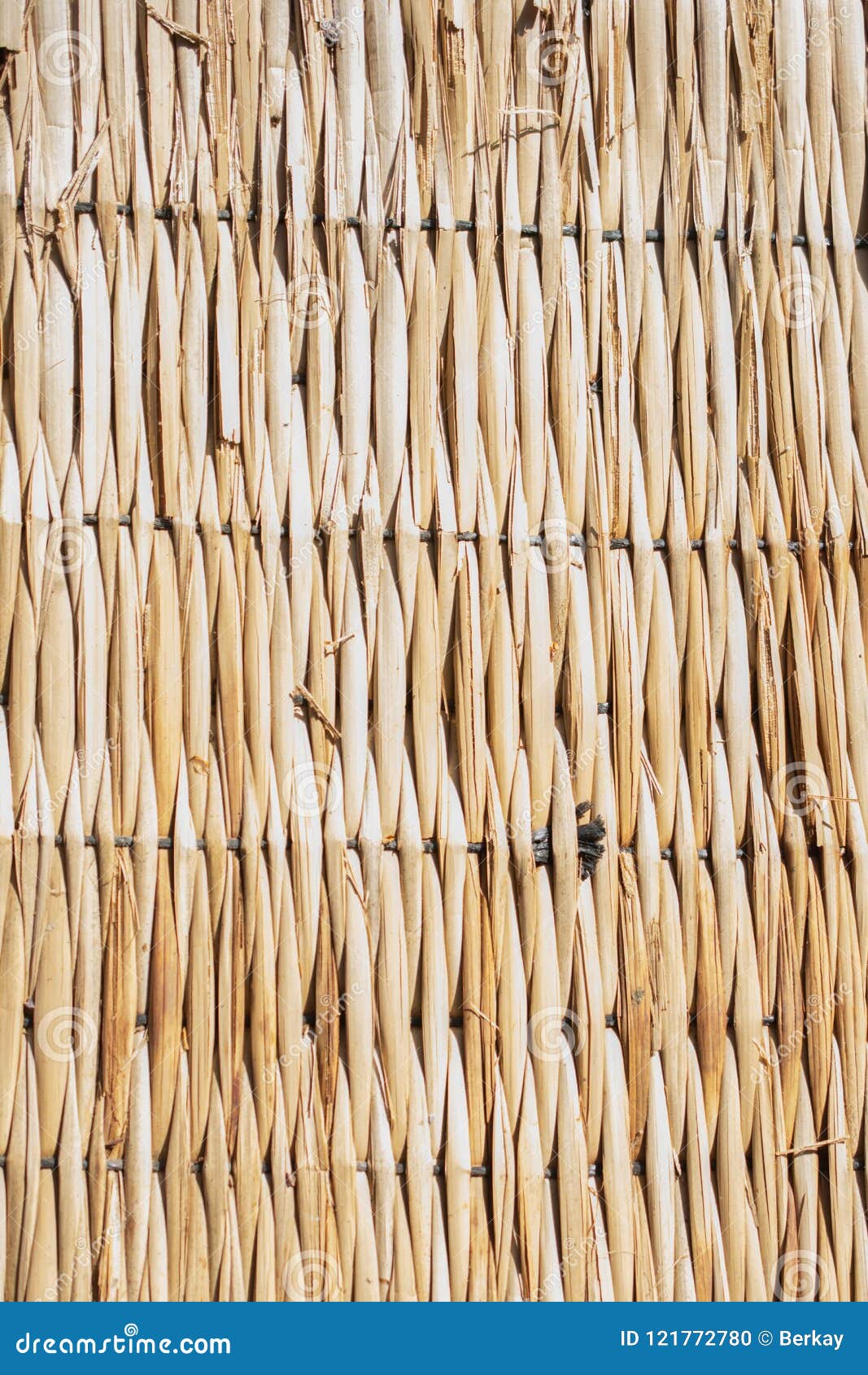 Straw Mat Pattern As Background Surface Stock Photo - Image of ...