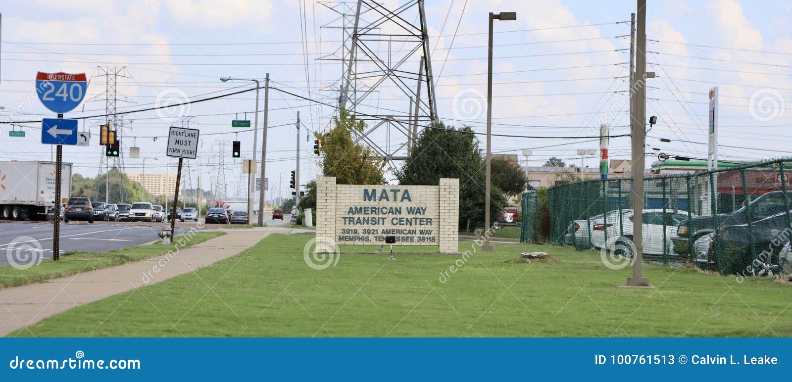 Mata Transit Center editorial stock photo. Image of memphis - 100761513