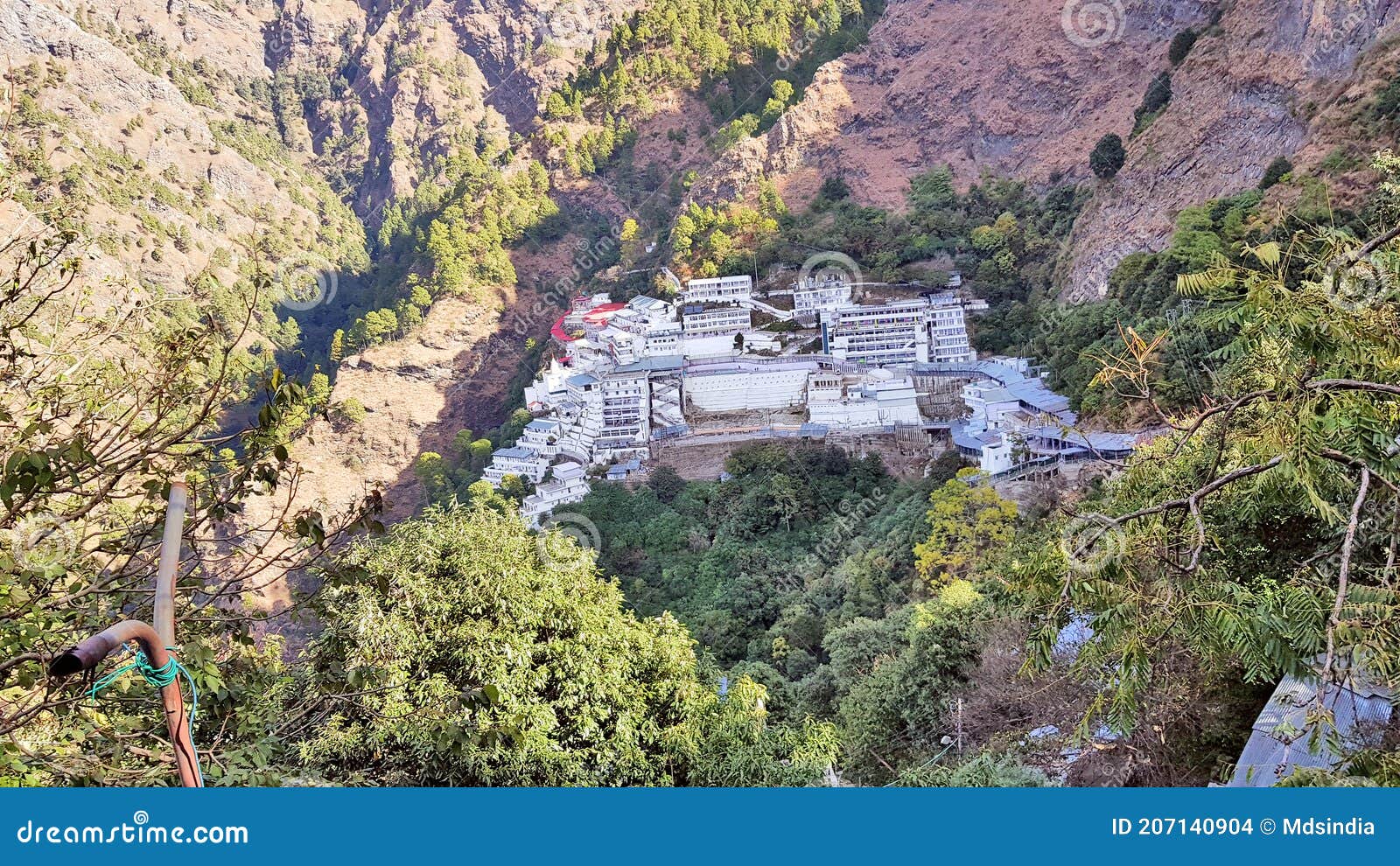 Mata Vaishno Devi Shrine editorial stock image. Image of structure ...