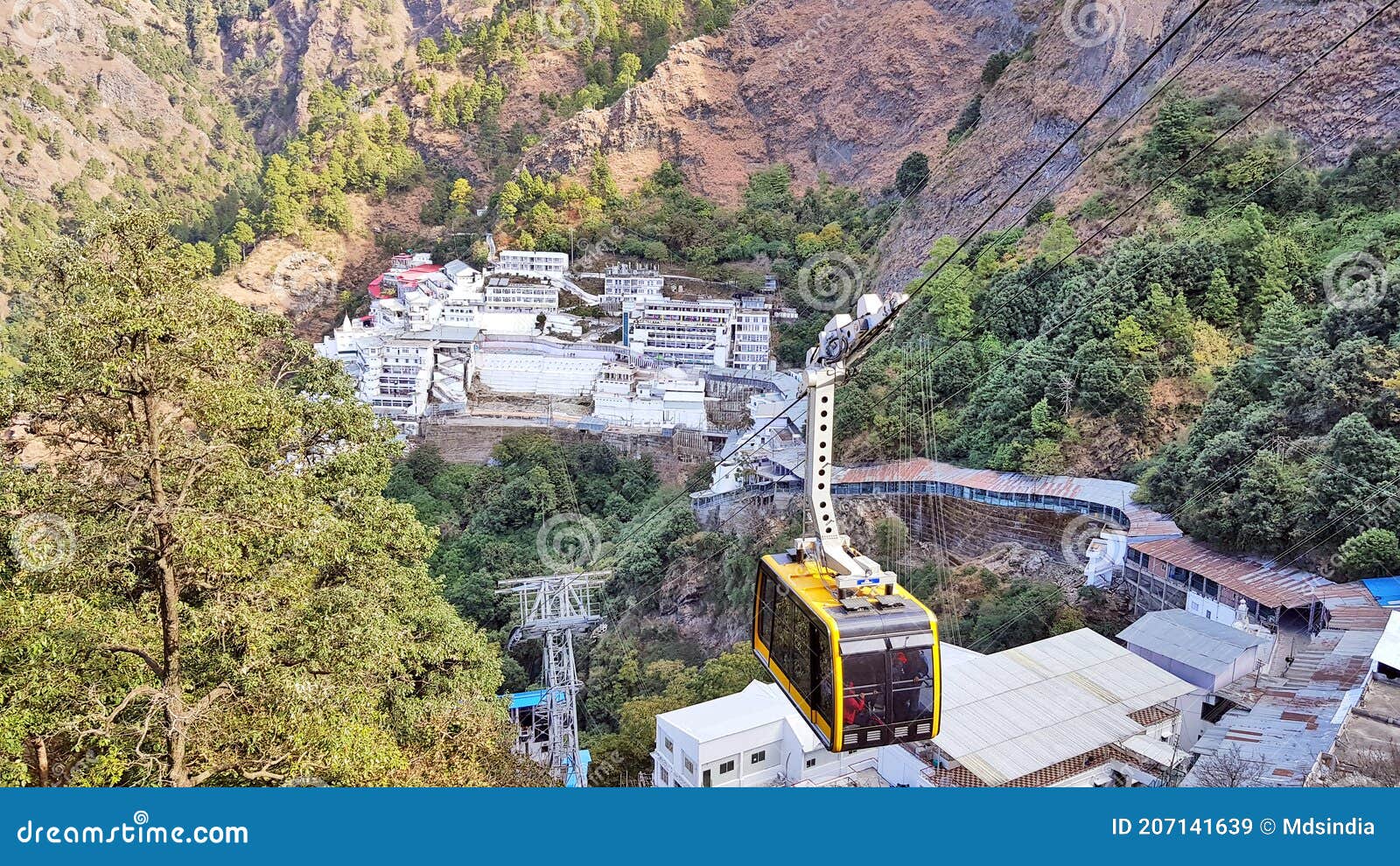 Mata Vaishno Devi Shrine editorial stock image. Image of religion ...