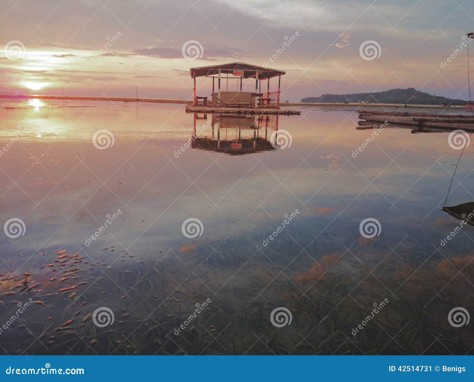Matabungkay Batangas Beach Front Stock Image - Image of batangas, water ...