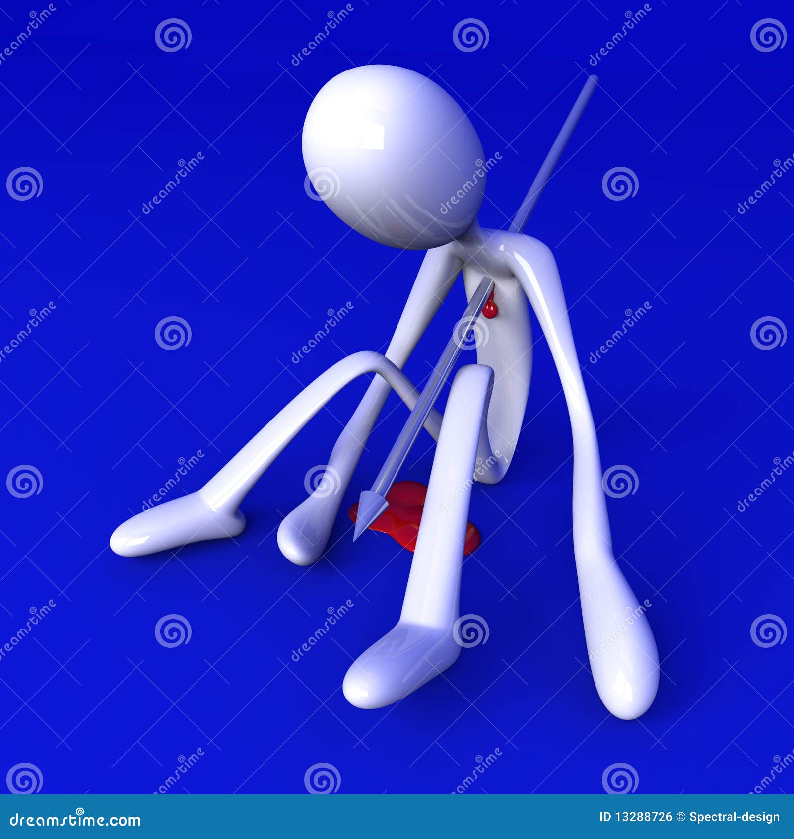 Matado ilustração stock. Ilustração de cara, violência - 13288726