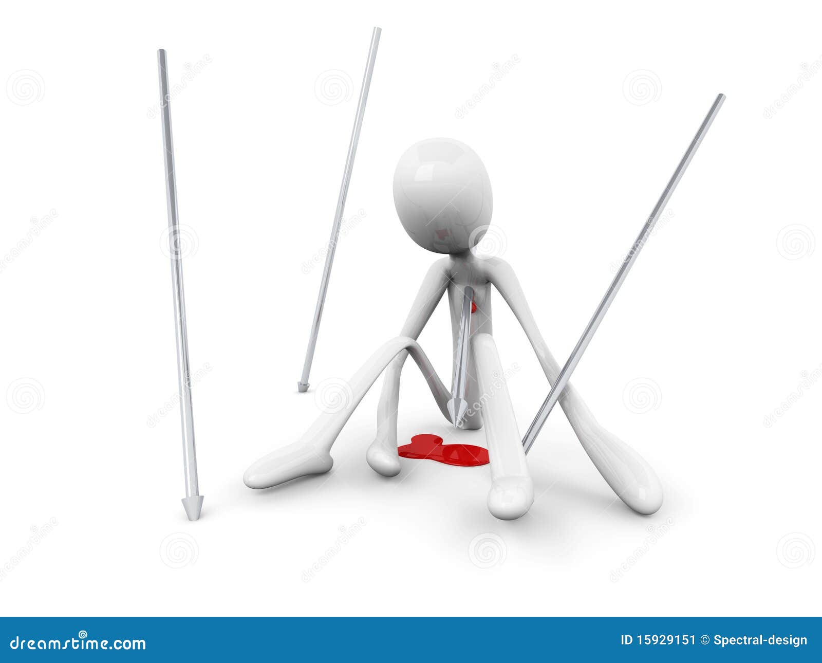 Matado stock de ilustración. Ilustración de lanzamiento - 15929151