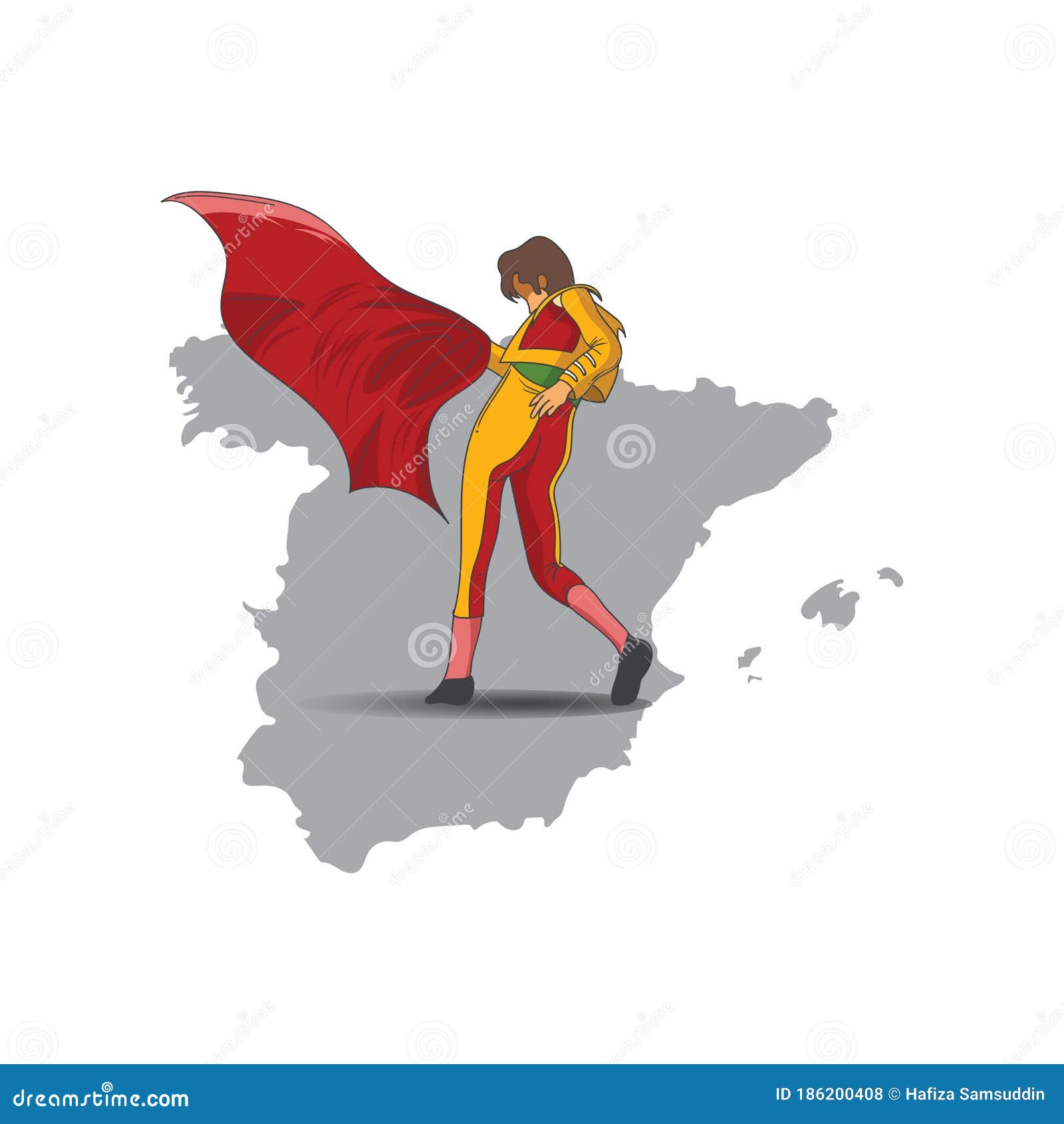El Matador. Vector Illustration Decorative Design | CartoonDealer.com ...