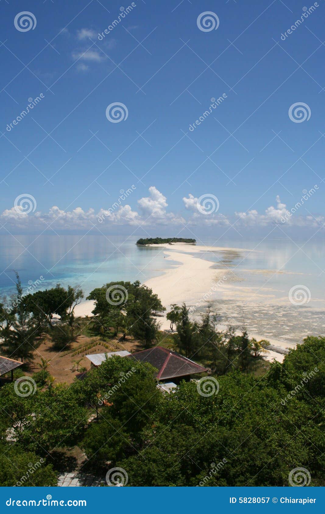 Mataking stock image. Image of asia, bungalow, calm, beach - 5828057