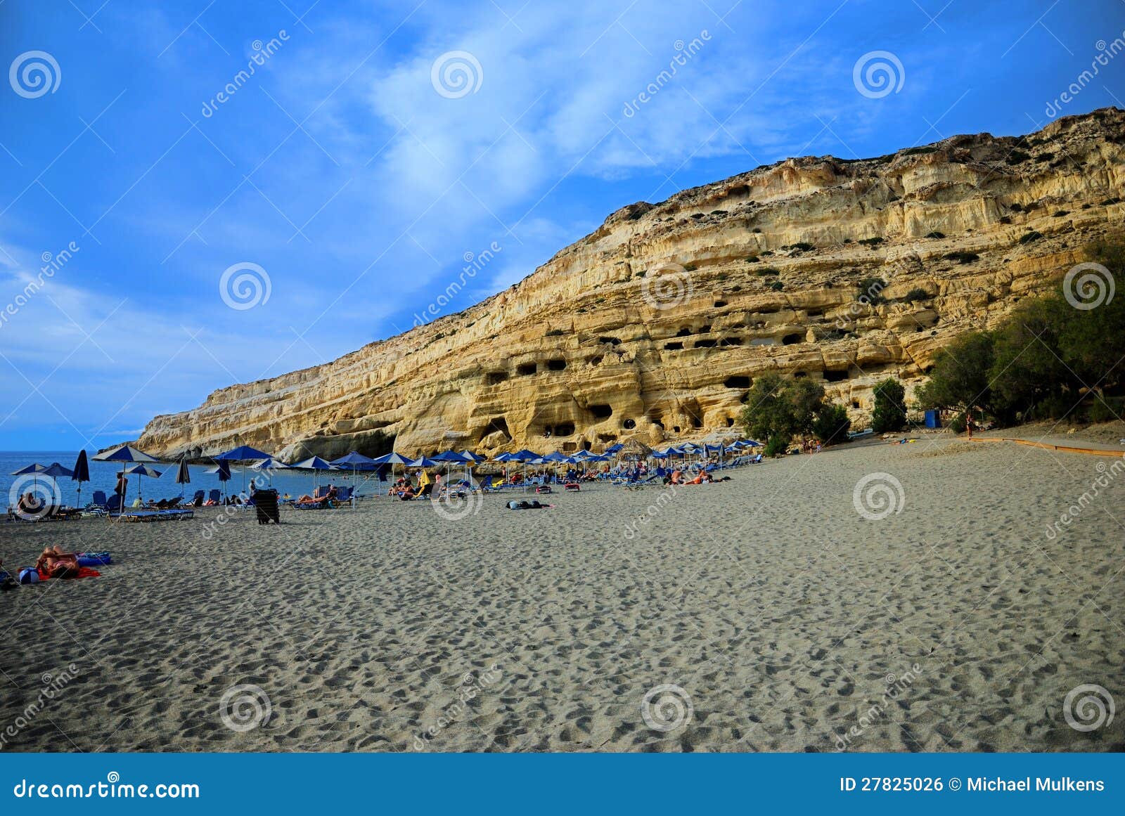 Matala, Crete editorial photo. Image of nature, landmark - 27825026