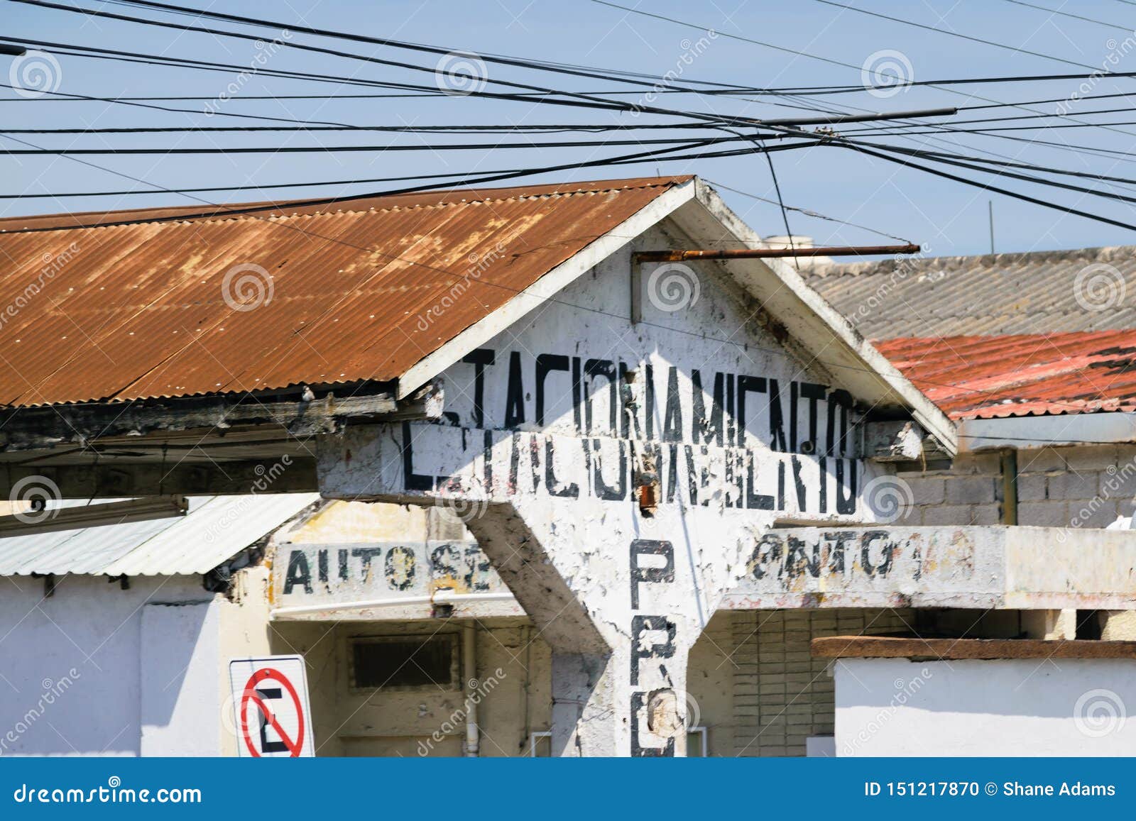 Matamoros, Mexico stock photo. Image of street, architecture - 151217870