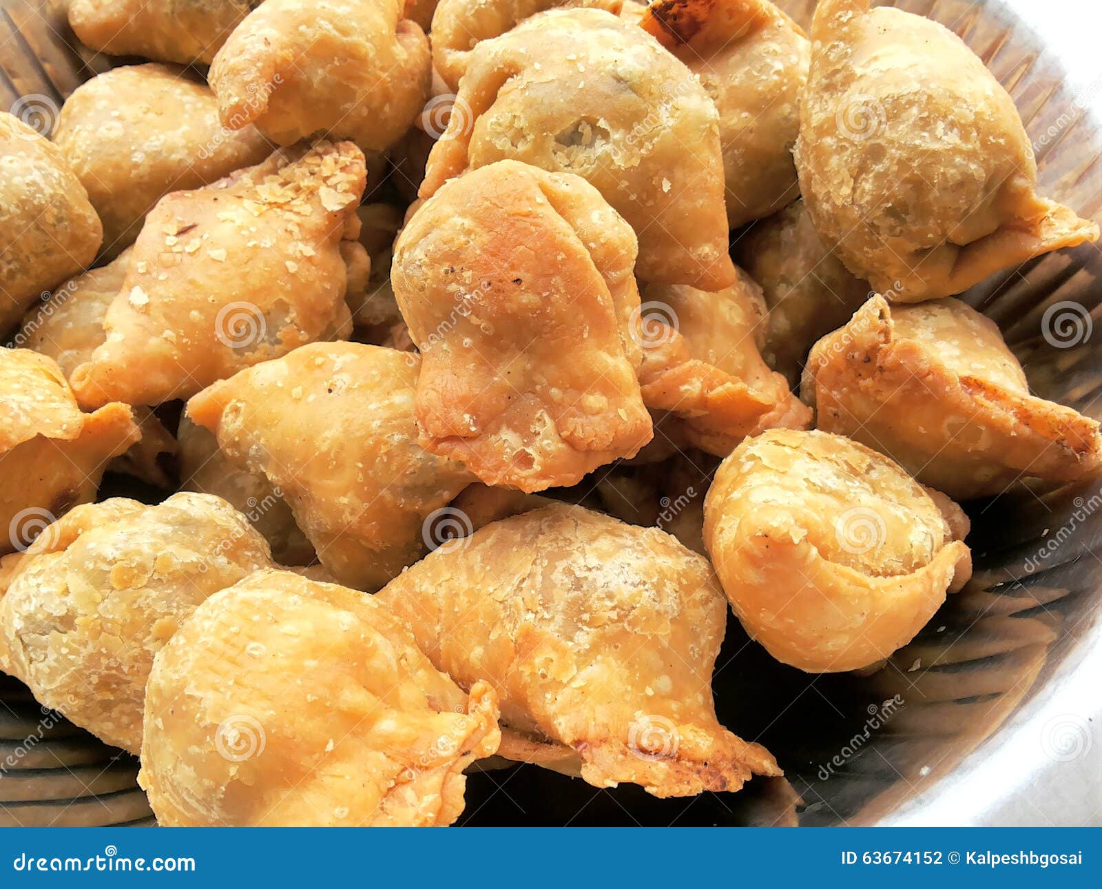 Matar samosa stock photo. Image of snack, india, meal - 63674152