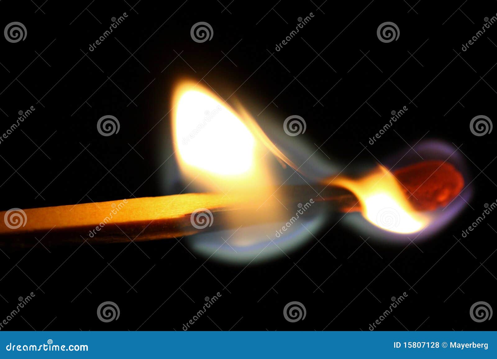 Burning Match stock photo. Image of home, matches, bright - 15807128