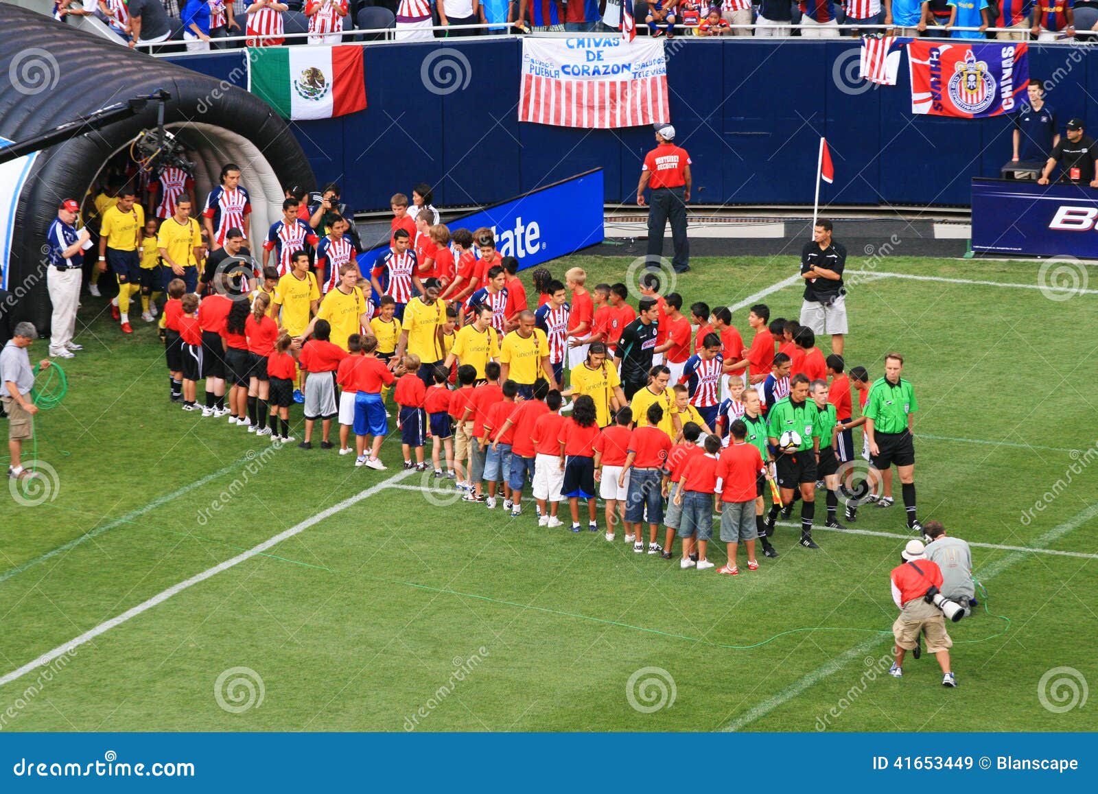 Match Amical De FC Barcelona Chicago Image stock éditorial - Image du ...
