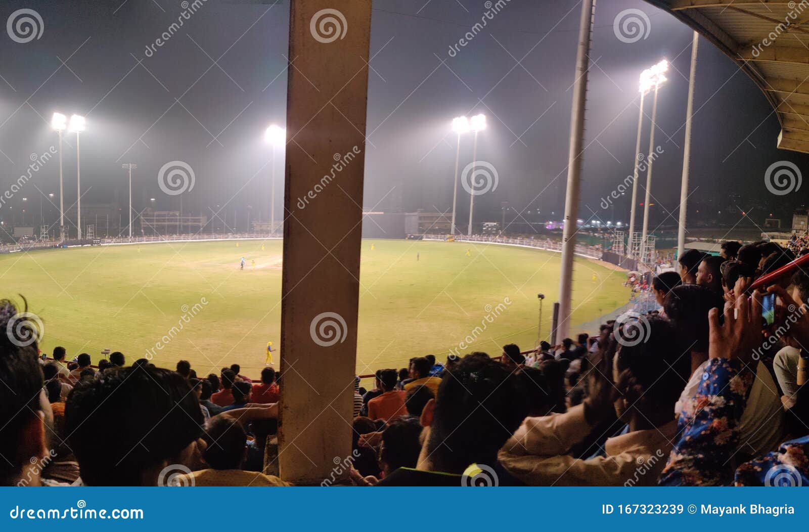 Match in cricket stadium editorial stock image. Image of westindies ...