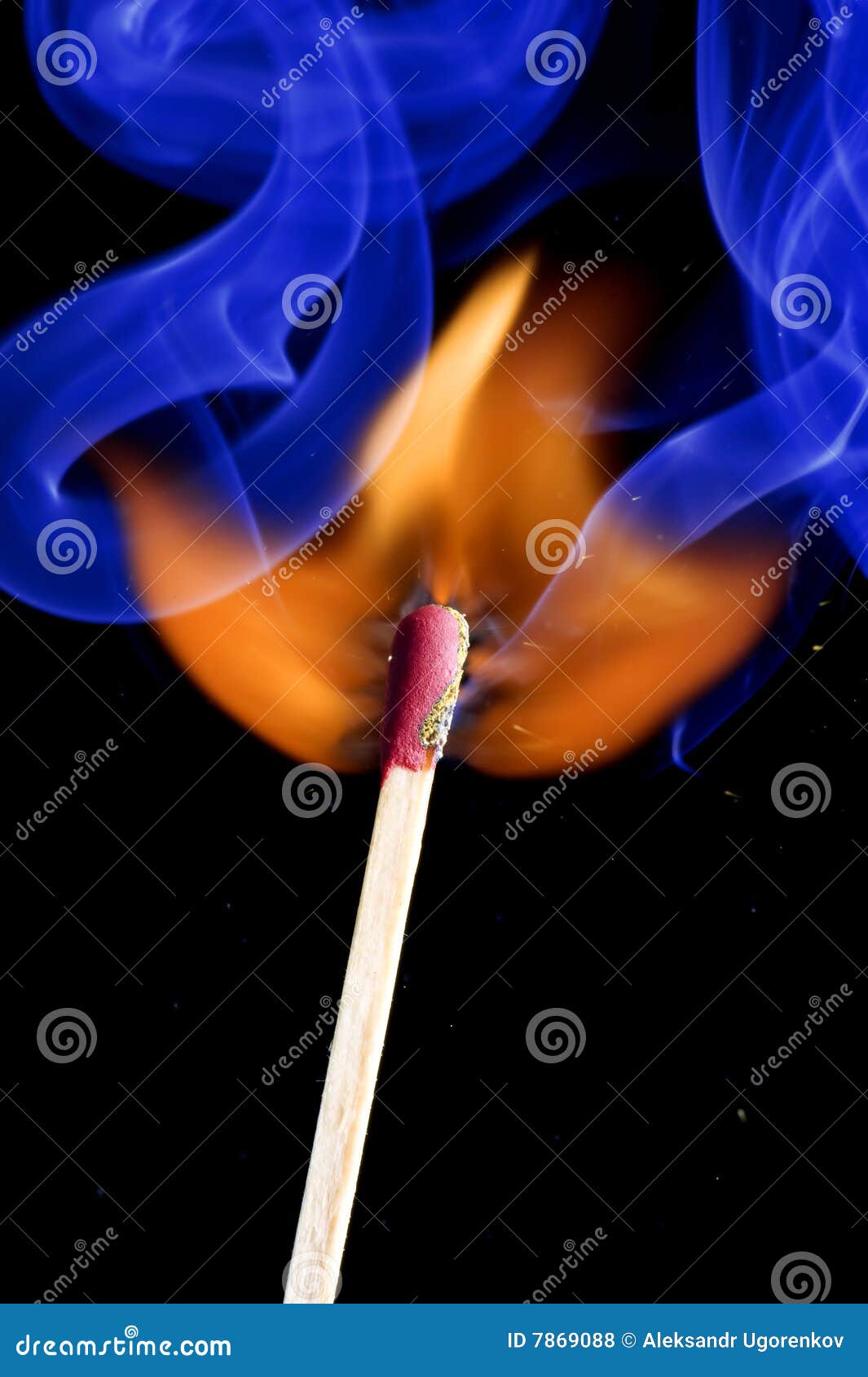 Match on fire closeup stock photo. Image of igniting, explosive - 7869088