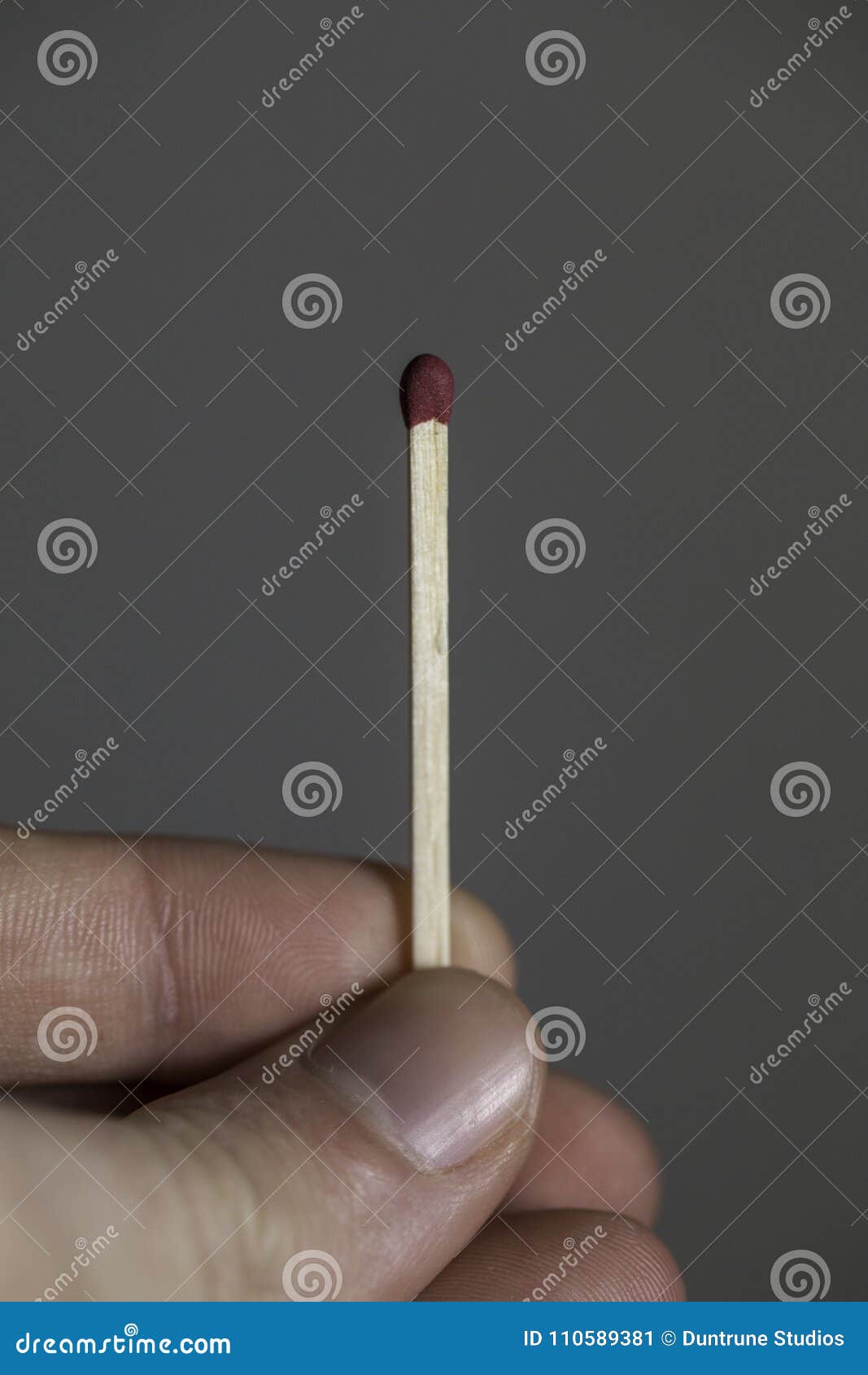 Match in Hand stock image. Image of black, material - 110589381