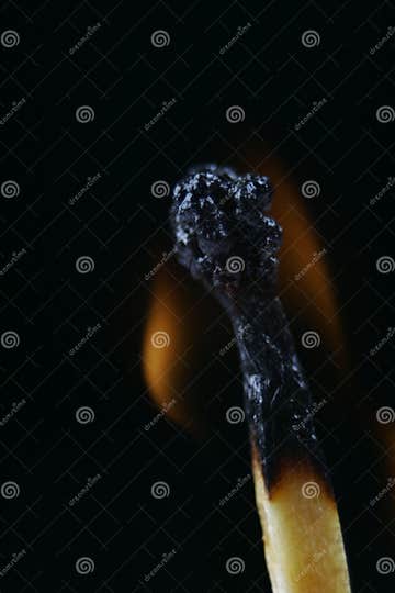 Match head burning stock photo. Image of flame, tiny, unsafe - 2288218