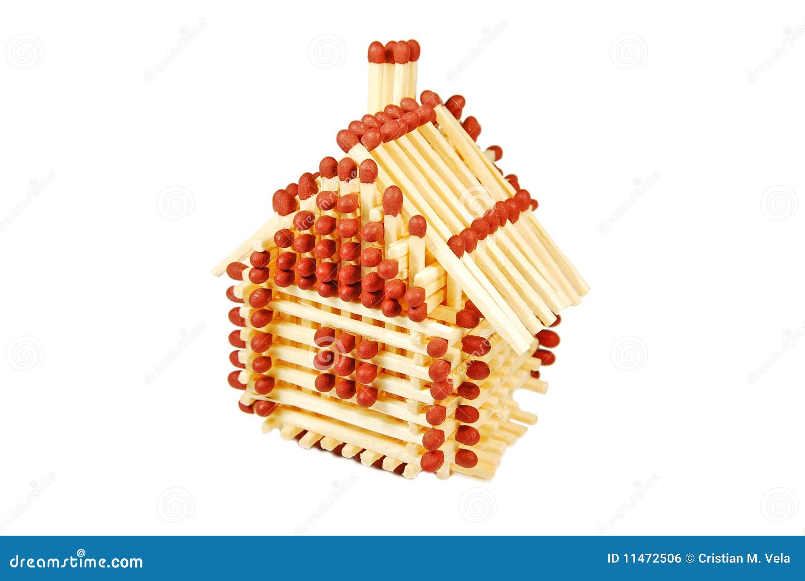 Match house stock photo. Image of conceptual, nice, wooden - 11472506