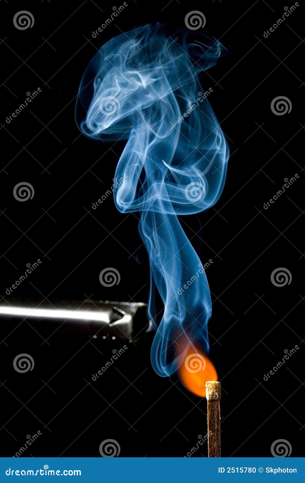 Match igniting stock photo. Image of flammable, heat, dangerous - 2515780