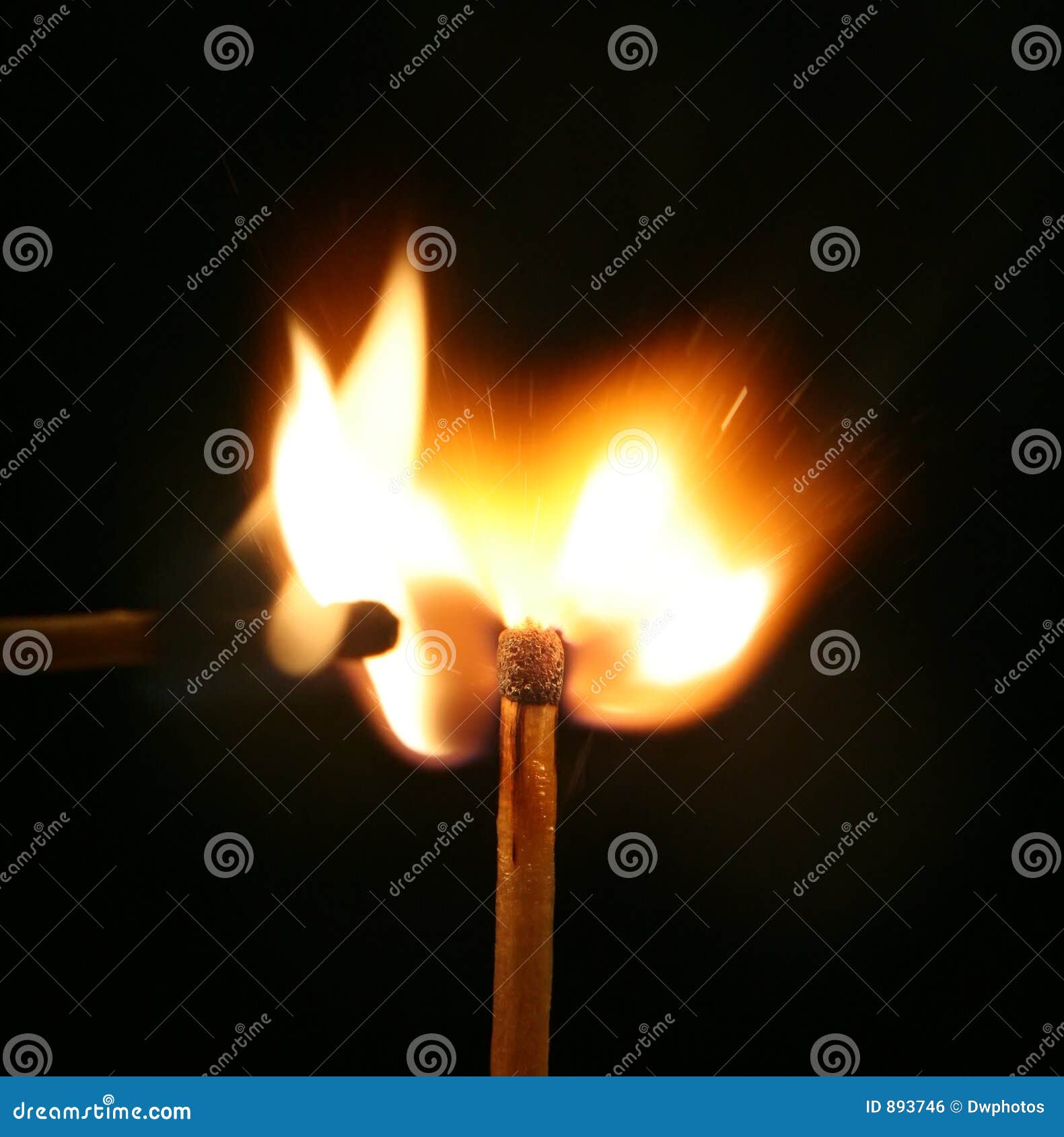 Match just ignited stock photo. Image of candles, burns - 893746