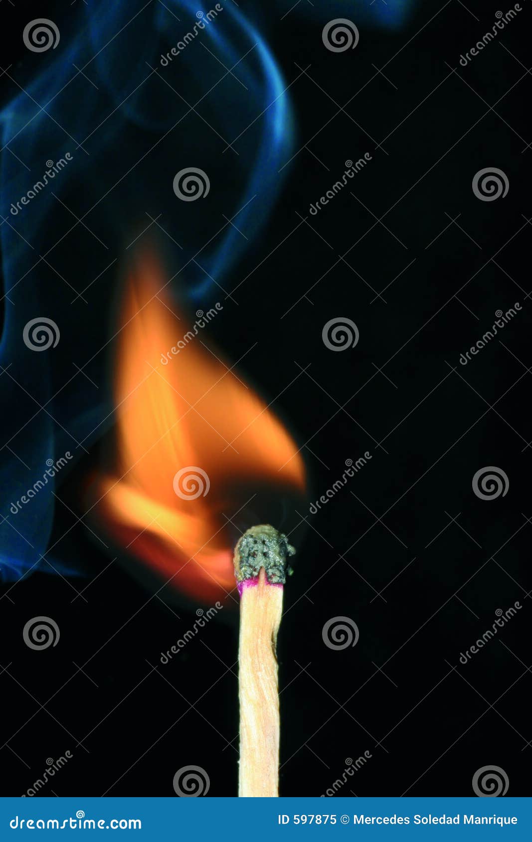 Match light stock image. Image of fire, detector, fuel - 597875