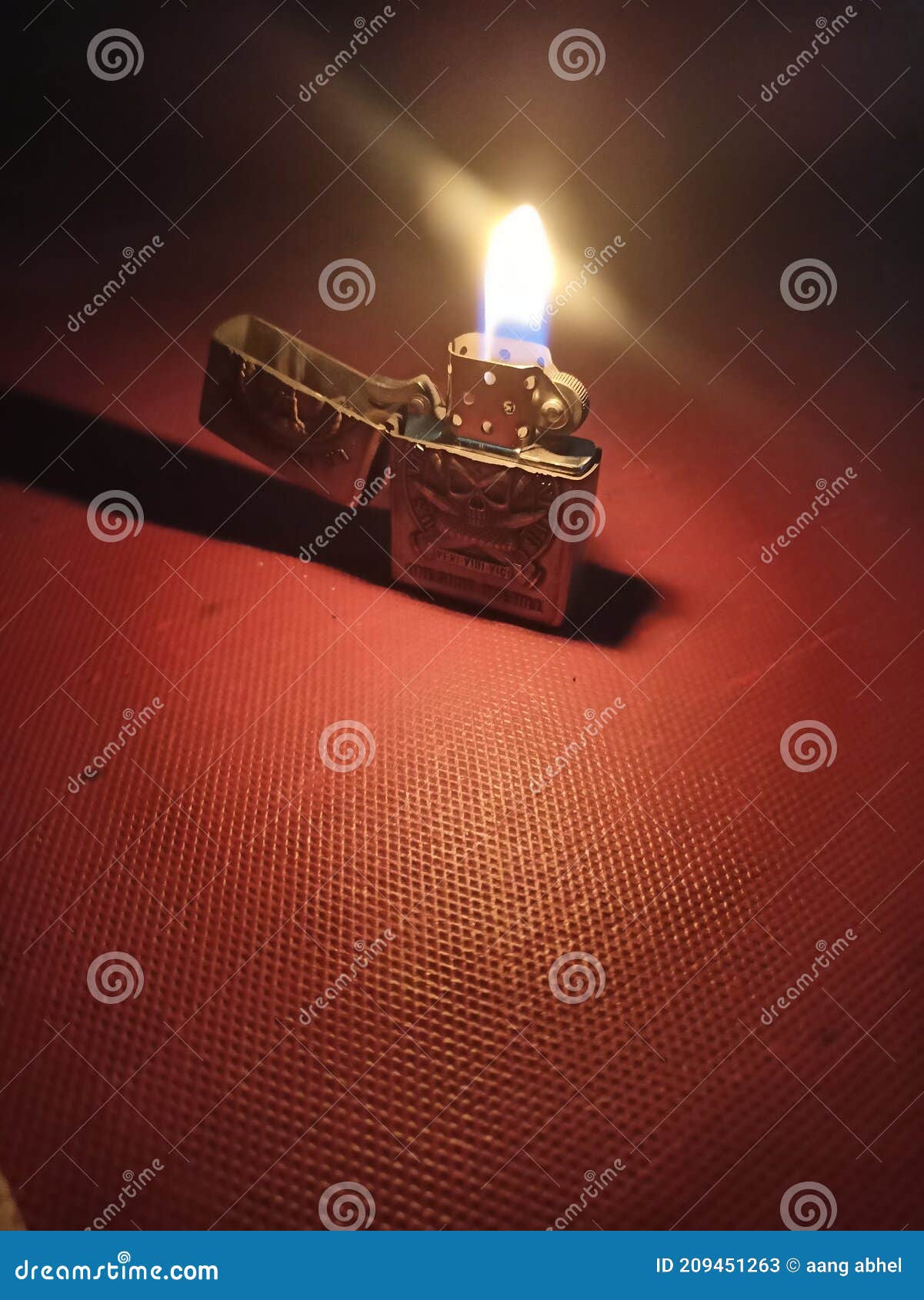 Match light in the dark stock image. Image of night - 209451263