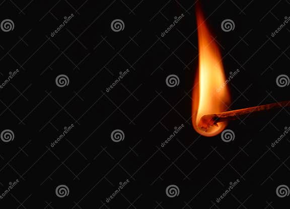Match light up in the dark stock photo. Image of equipment - 59076450