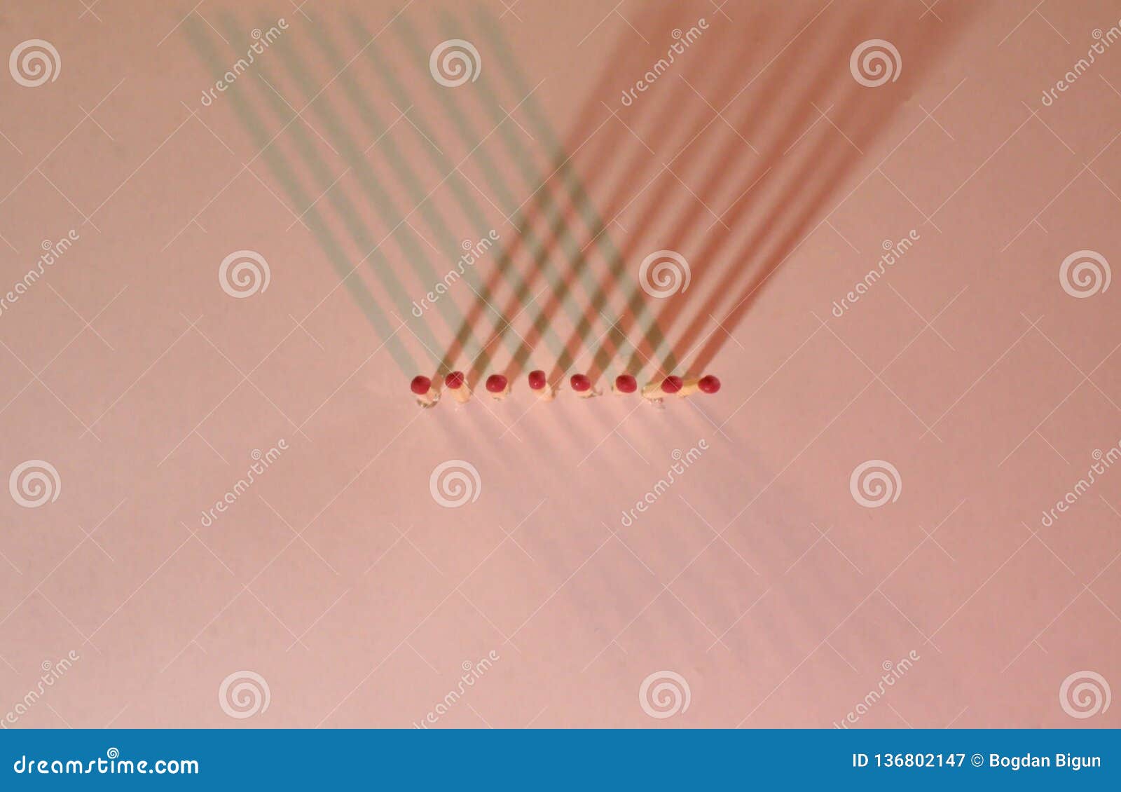 Match Line. Shadows and Geometric Shapes. Stock Image - Image of kind ...