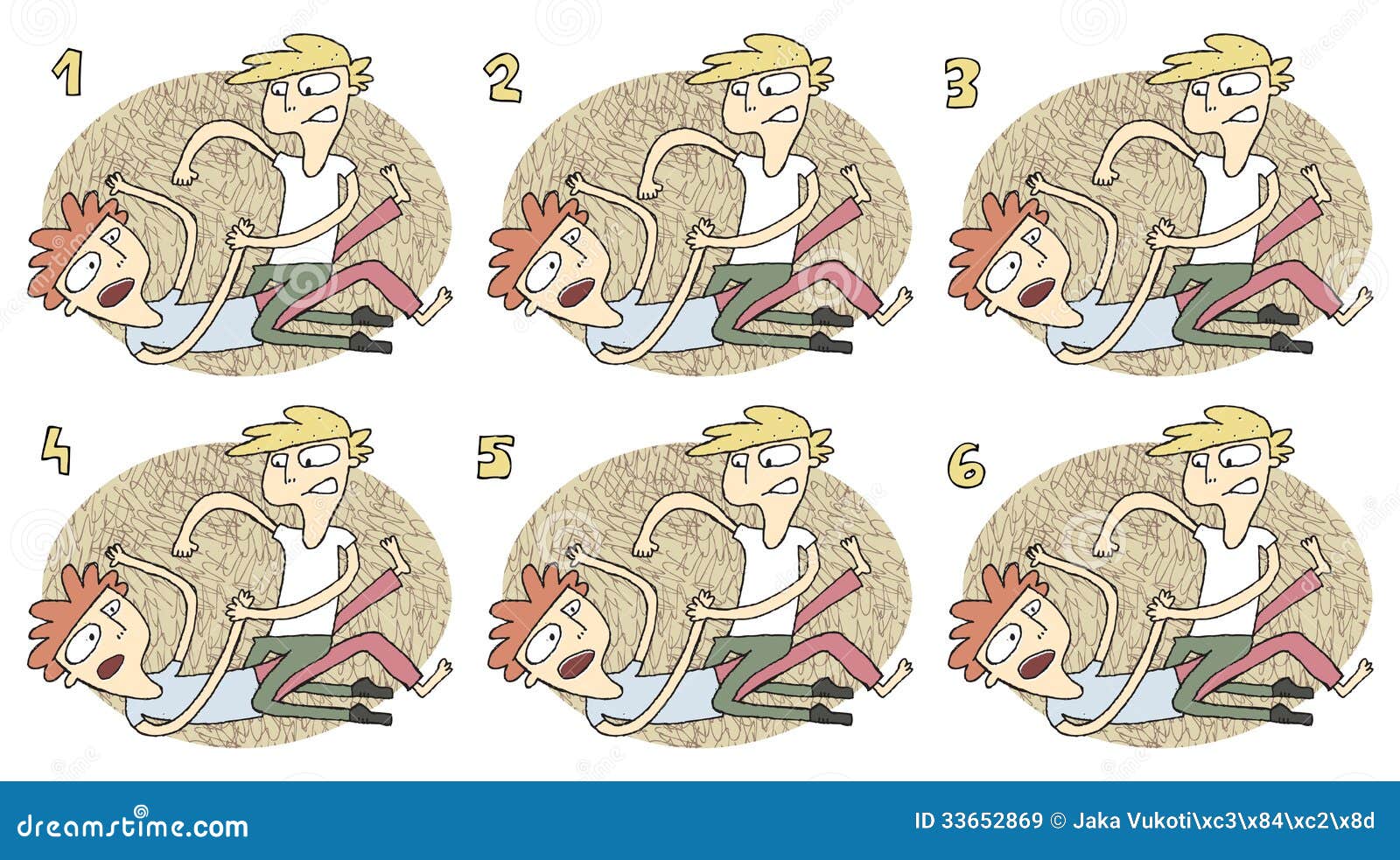 Match Pairs Visual Game: Animals Vector Illustration | CartoonDealer ...