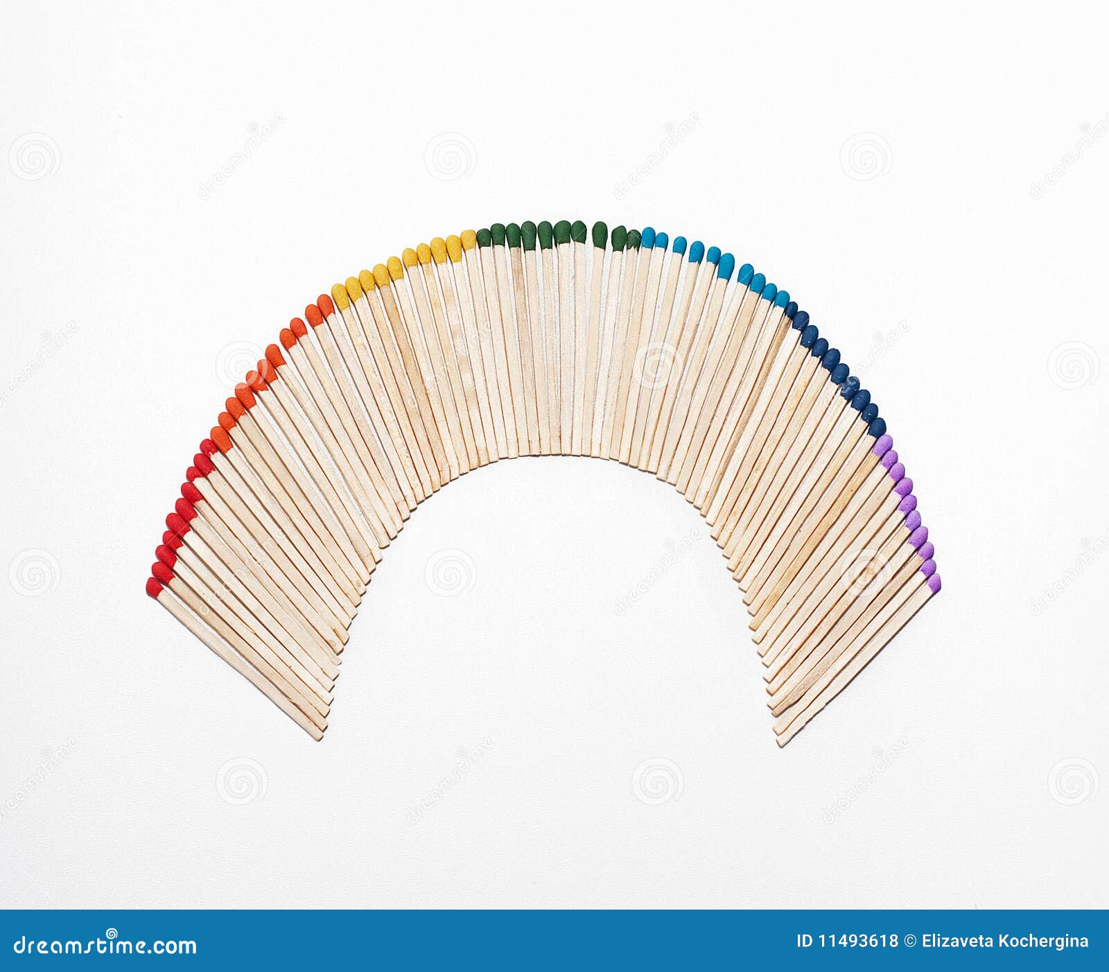Match rainbow stock photo. Image of form, combined, rainbow - 11493618
