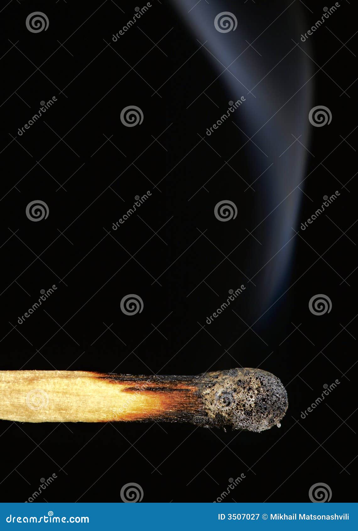Match with smoke stock image. Image of heat, power, flame - 3507027