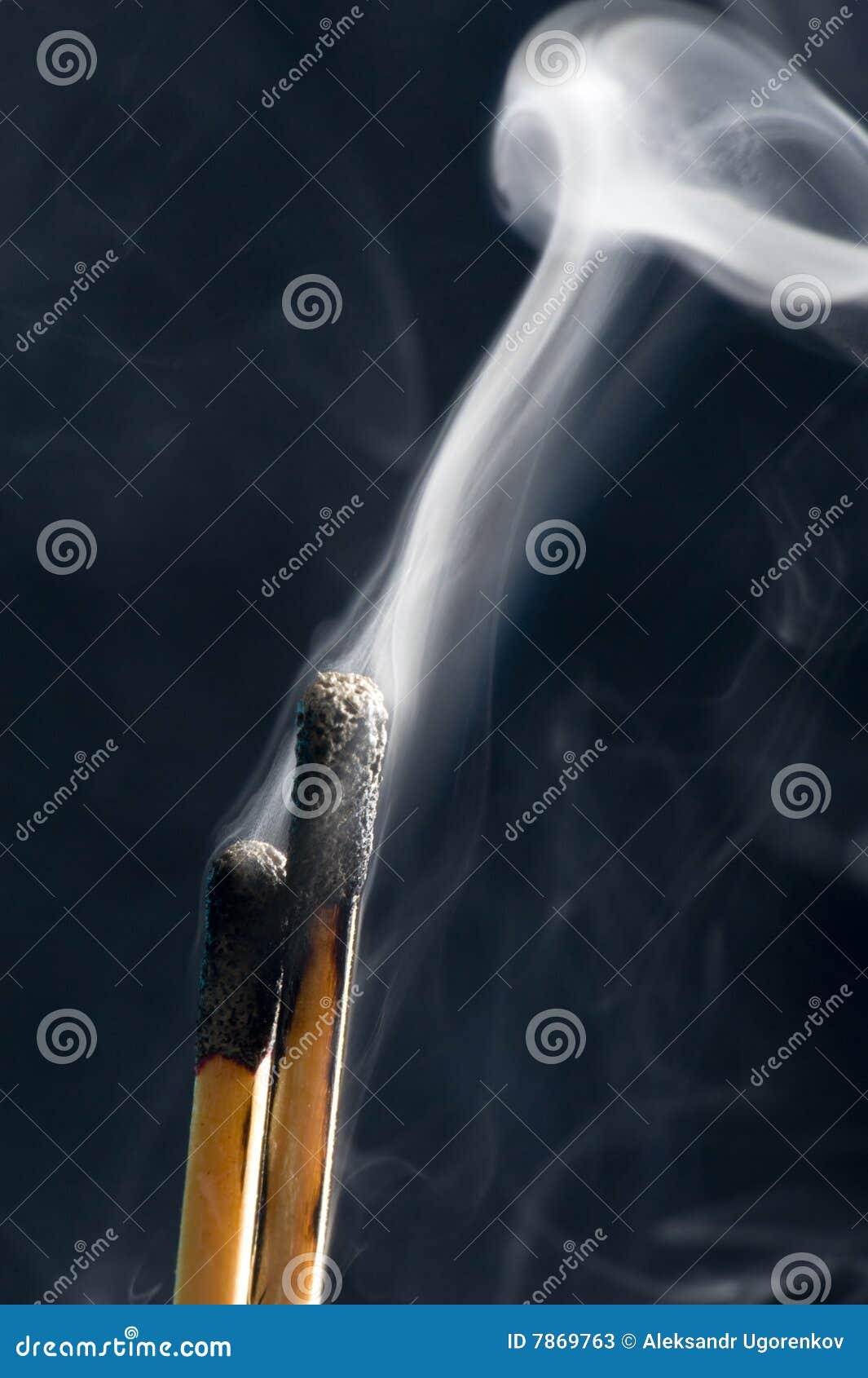 Match and smoke macro stock image. Image of light, praying - 7869763