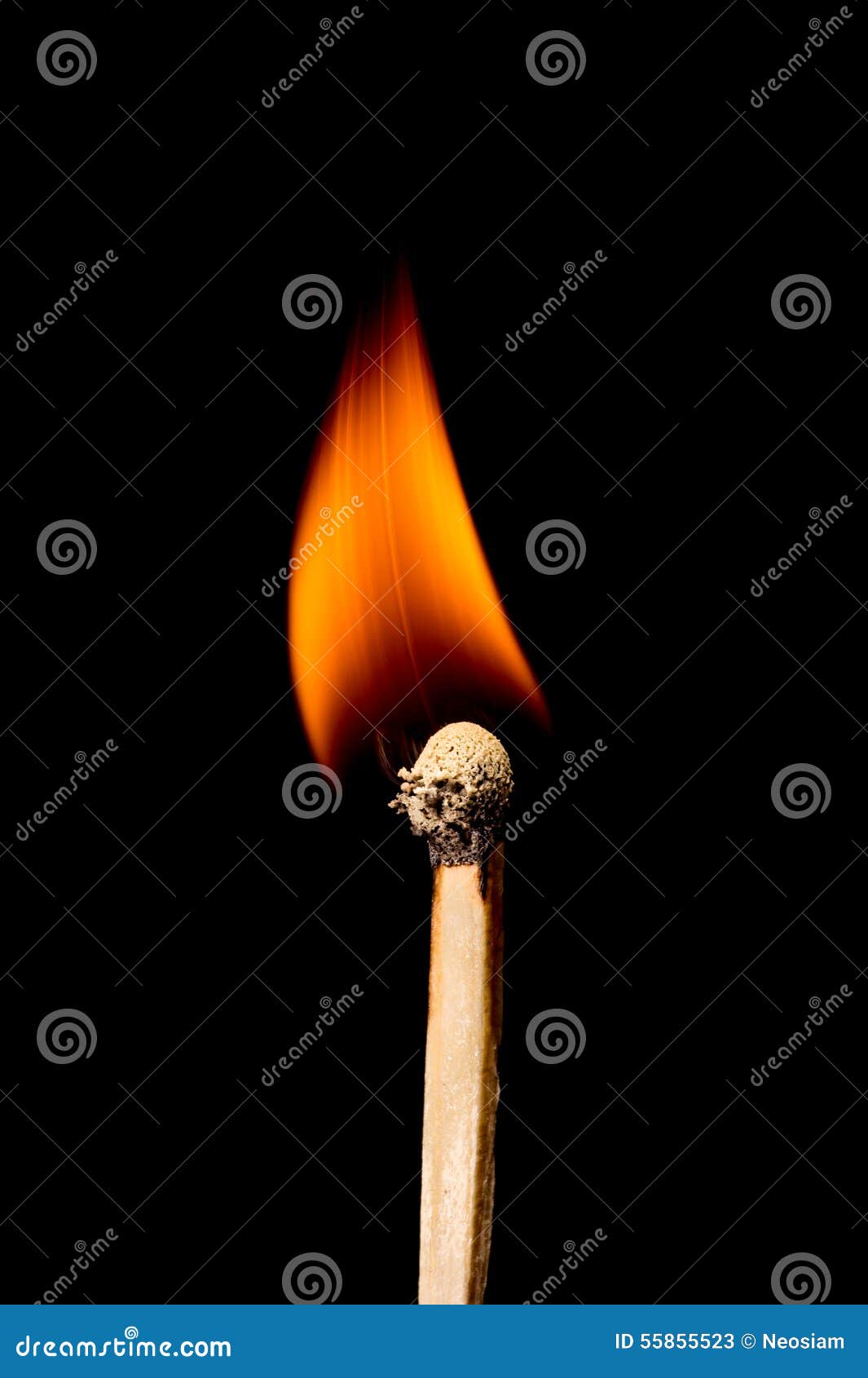 Match Stick Macro Detail Fire Symbol Safety White Isolated Background ...
