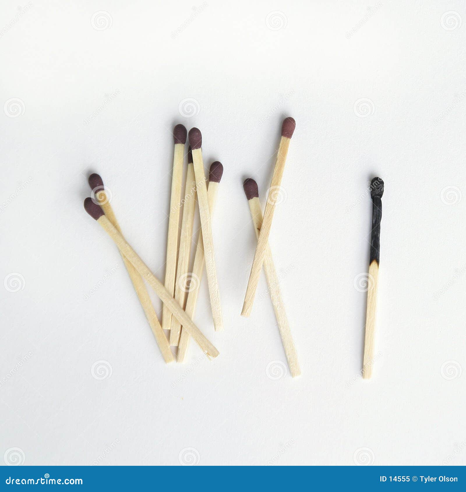 Match Stick in a Group Isolated Stock Image - Image of matchstick, used ...
