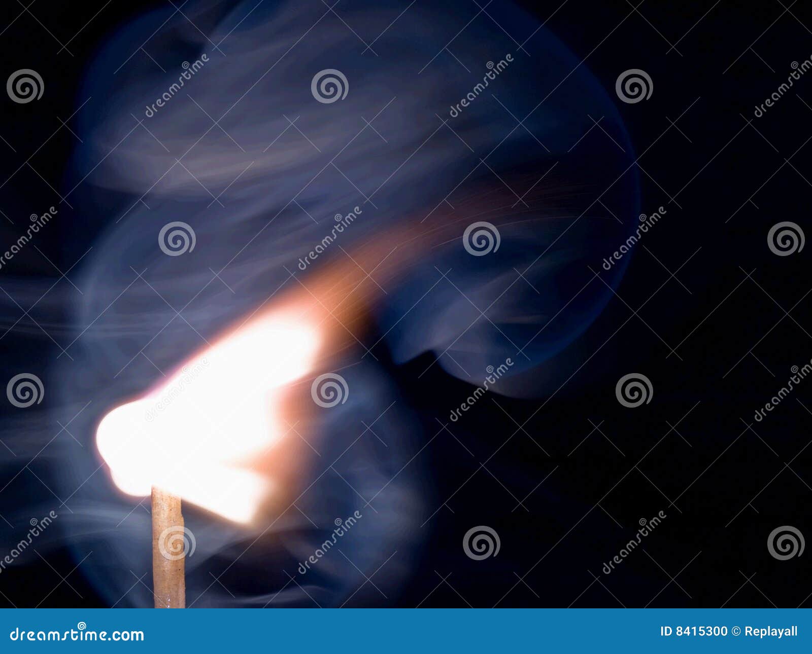 Match stick igniting stock photo. Image of abstract, brand - 8415300