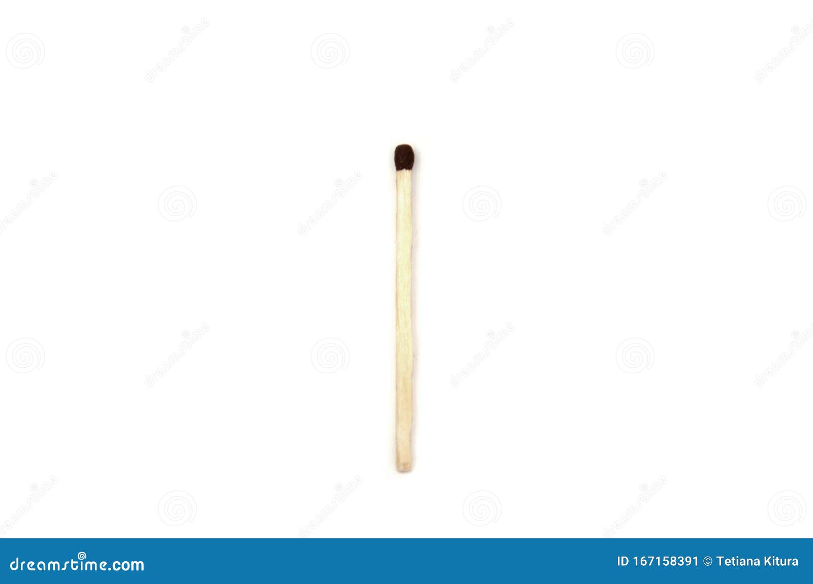Match on a White Background. Close-up. Stock Image - Image of equipment ...