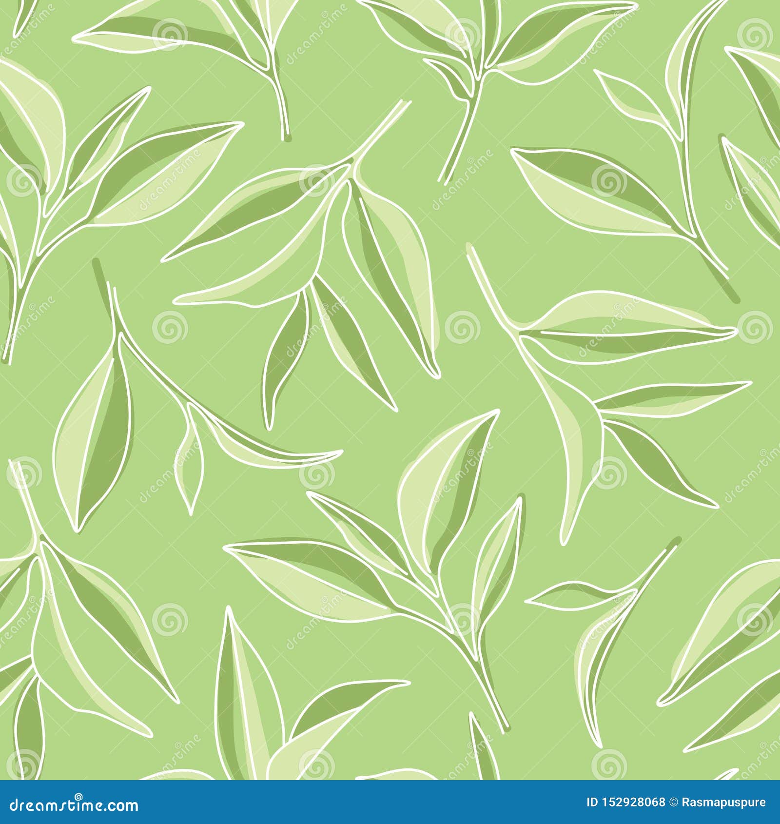 Tea Leaf Wallpaper