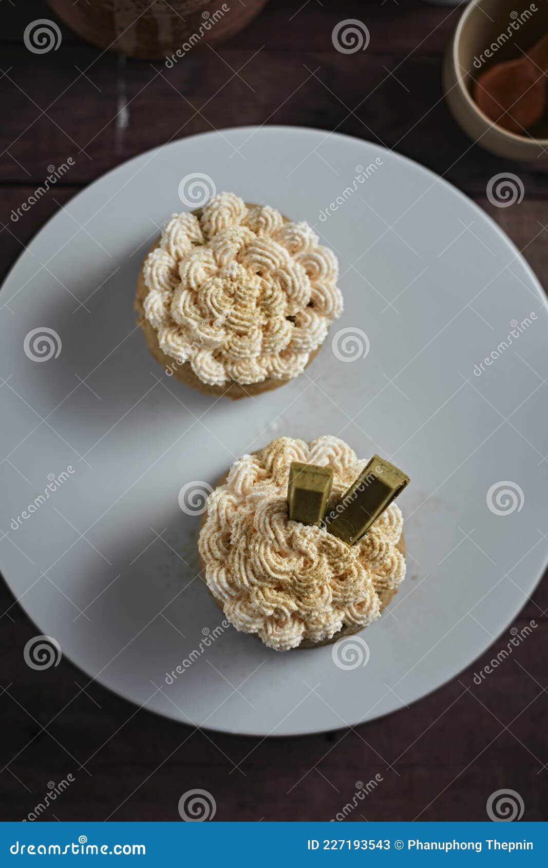 Matcha Green Tea Sponge Cake Stock Image - Image of diet, cake: 227193543